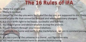 The 16 Rules of Ifa ! (Must see) - Ọmọ Oòduà