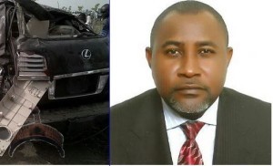 Images from the Car Crash that lead to the demise of Minister James ...