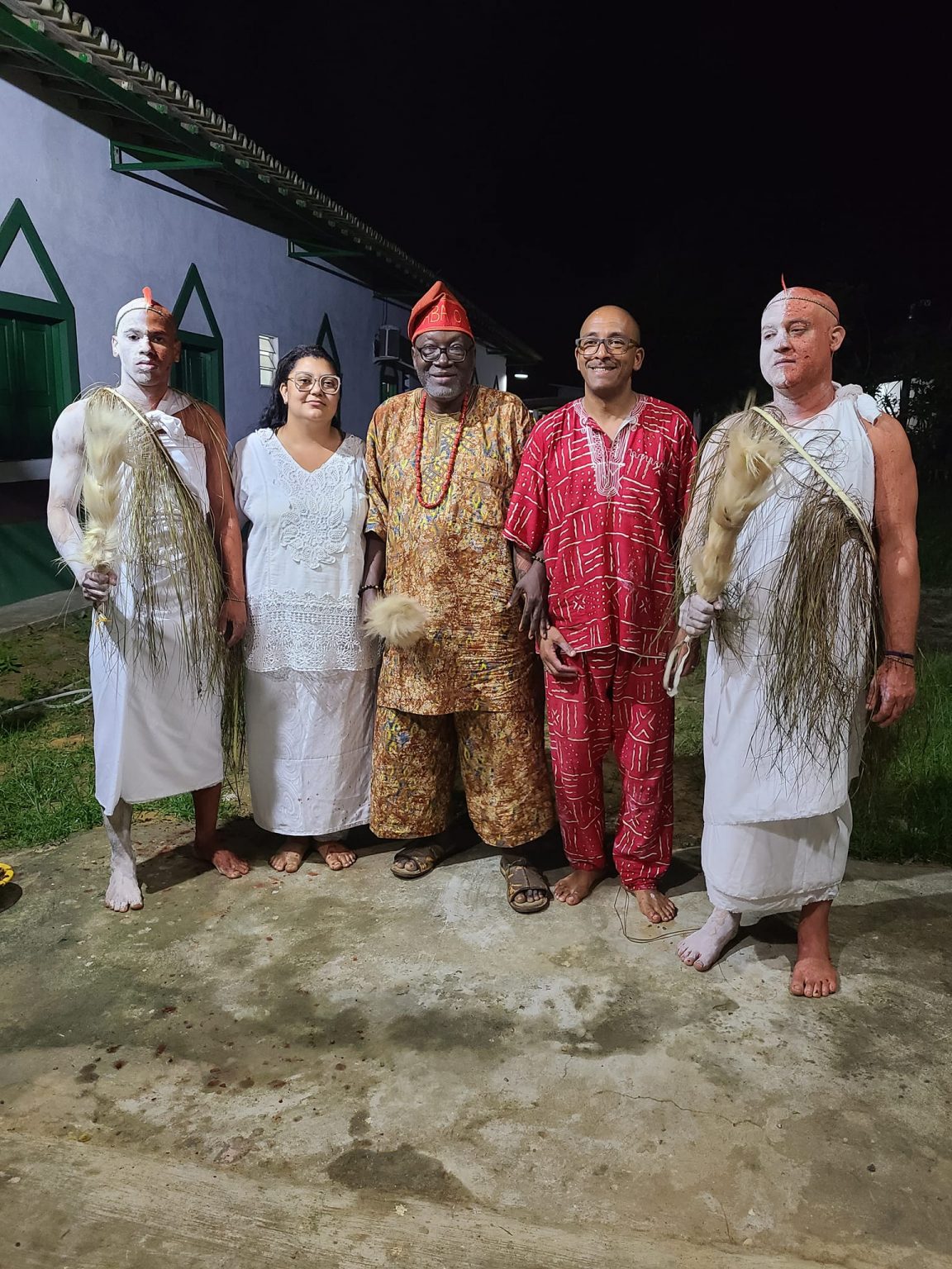 Photos from Ìtefá of the new Omo Ifa - Ọmọ Oòduà