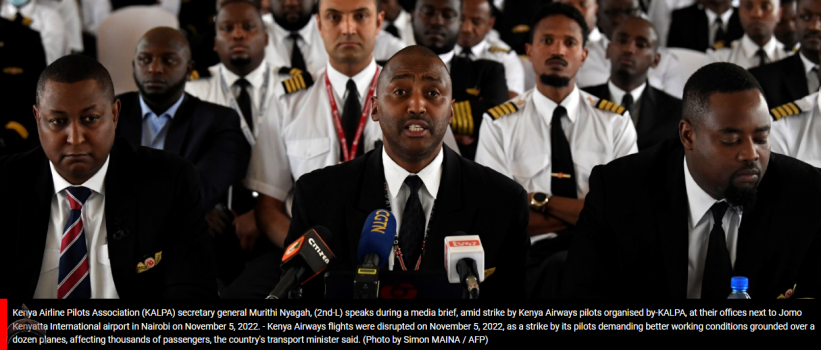 Passengers stranded as Kenya Airways pilots extend strike - Ọmọ Oòduà