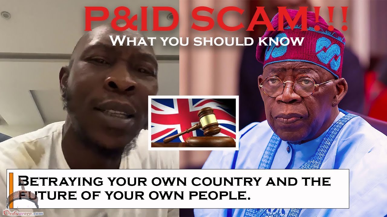 P&ID scam!! Betraying your own country and the future of your own ...