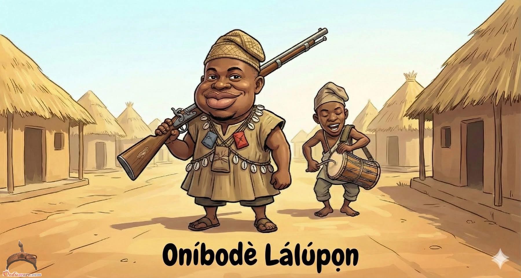 The Tale of Oníbodè Lálúpọn and the Dundun Drummer - Ọmọ Oòduà